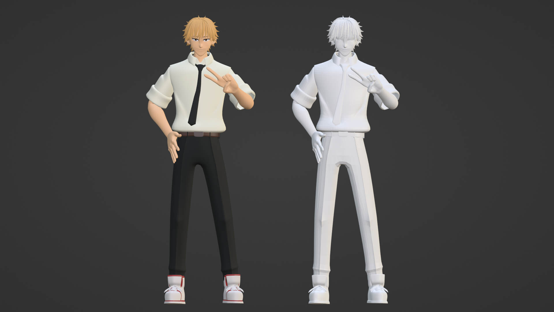 Denji - Chainsaw Man 3D Model by Summerforce