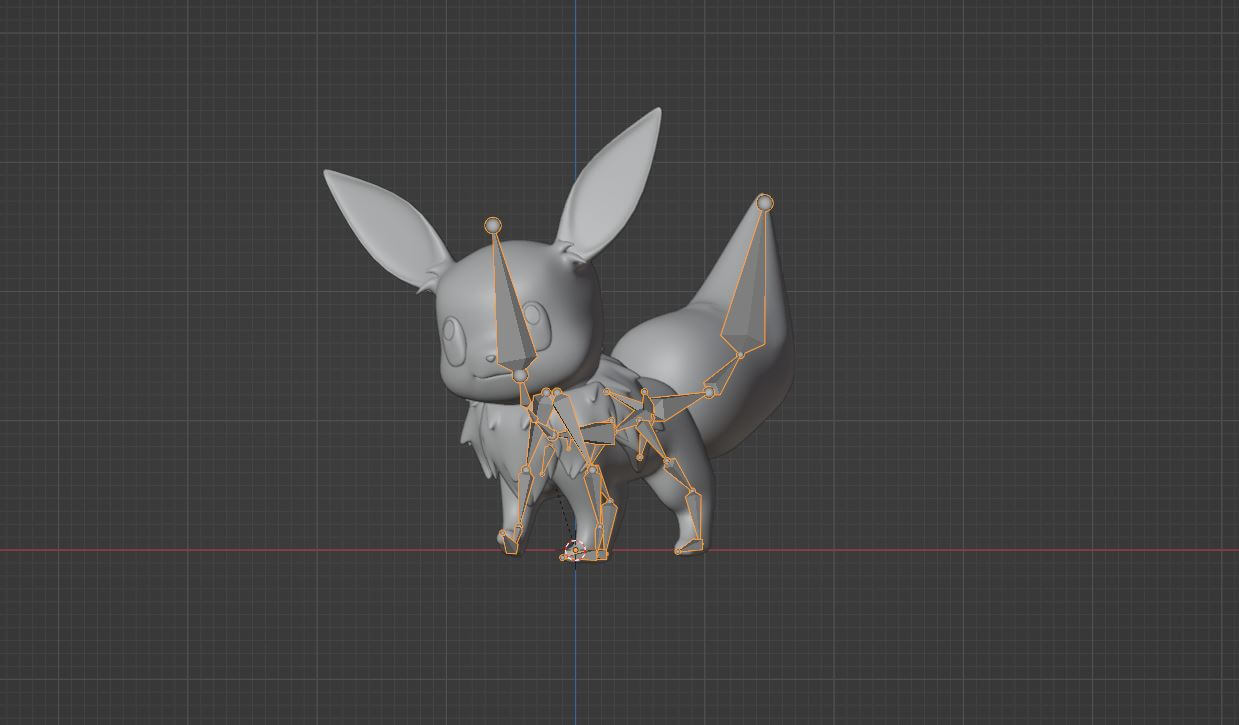 Eevee - Pokemon 3D Model by Summerforce