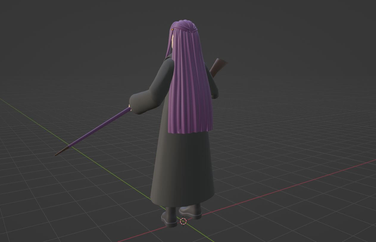 Fern - Frieren Beyond Journey End 3D Model by Summerforce