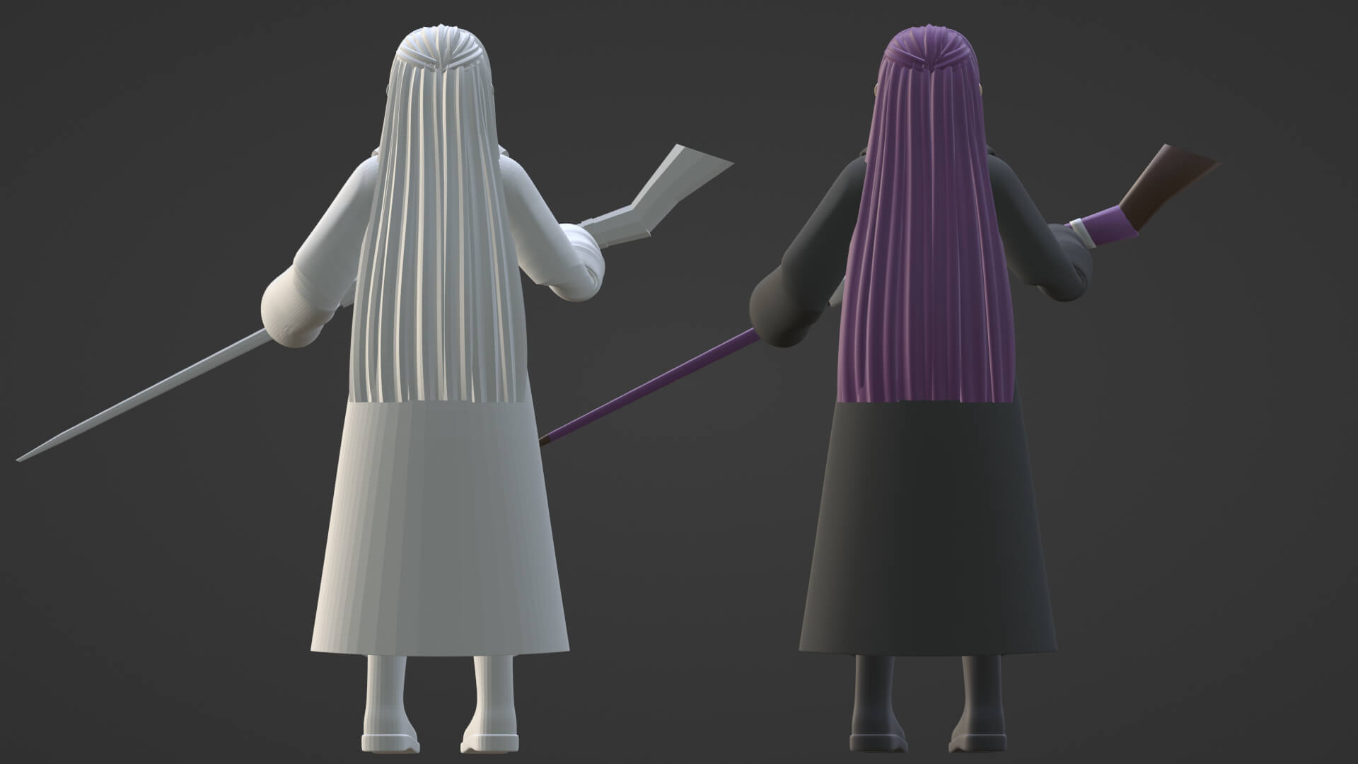 Fern - Frieren Beyond Journey End 3D Model by Summerforce