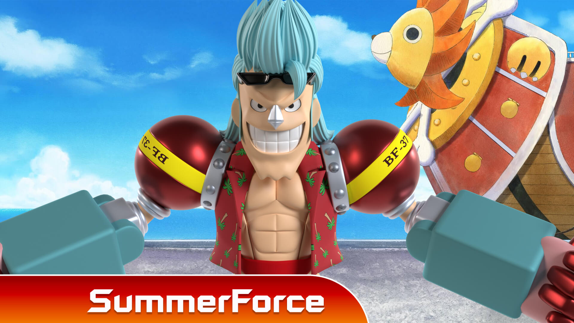 Franky SD - One Piece 3D Model by Summerforce