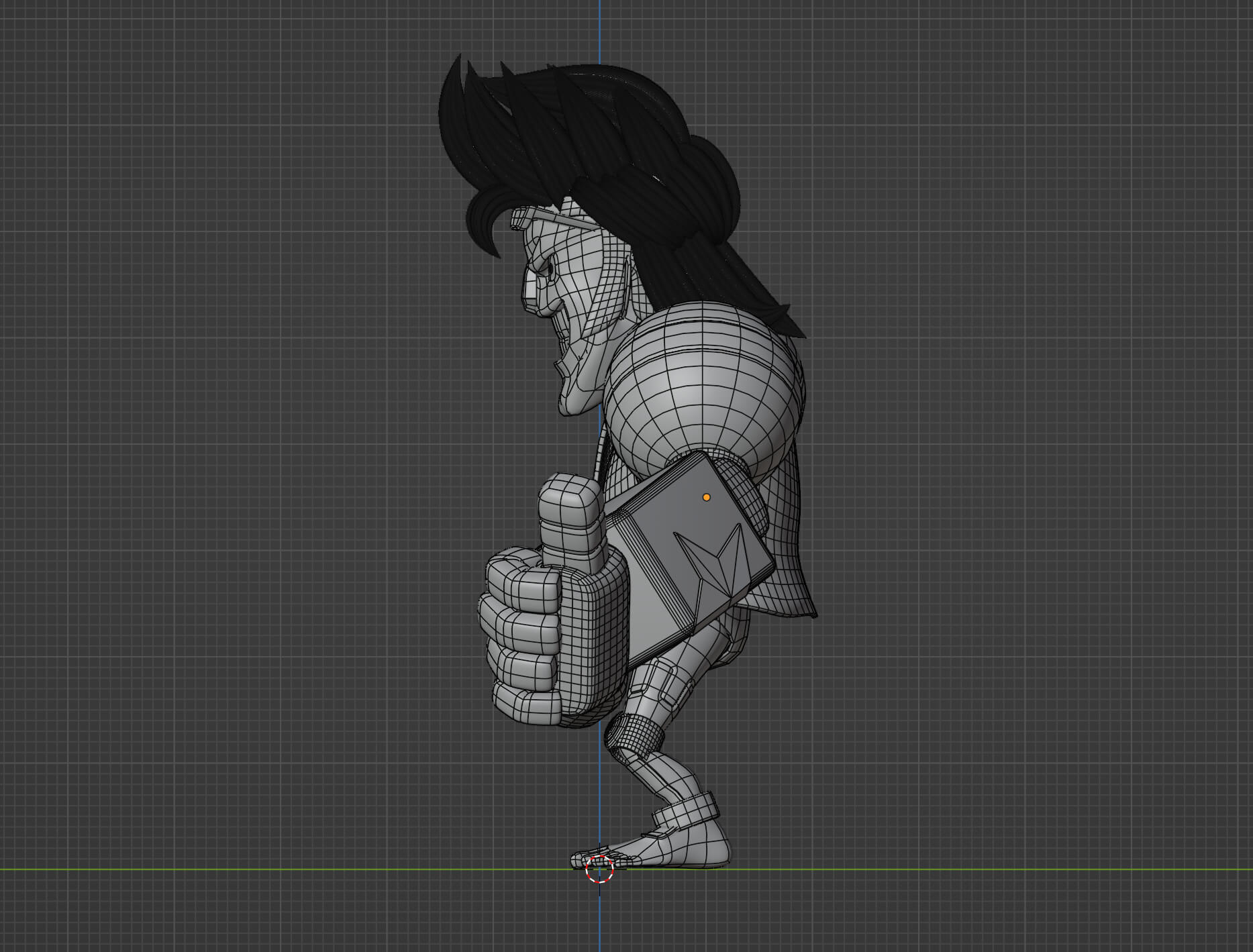 Franky SD - One Piece 3D Model by Summerforce