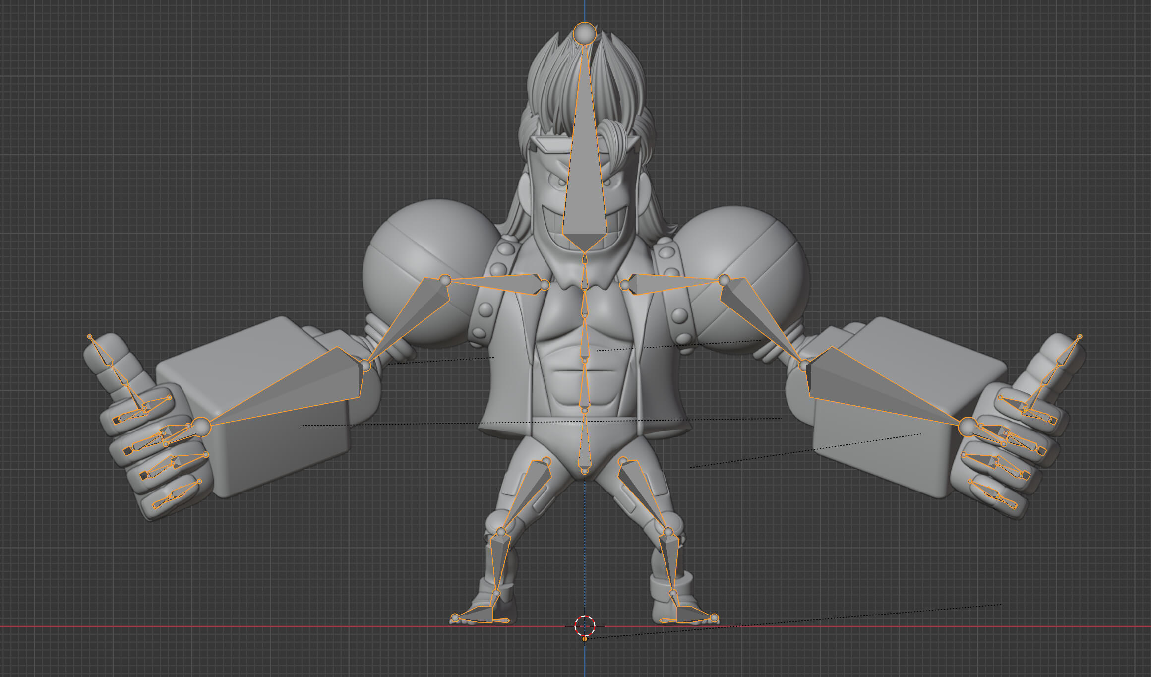 Franky SD - One Piece 3D Model by Summerforce