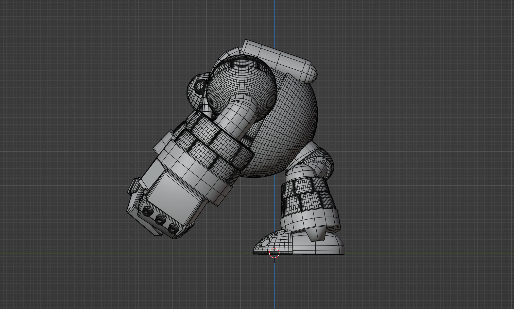 Frostman - Megaman 8 3D Model by Summerforce