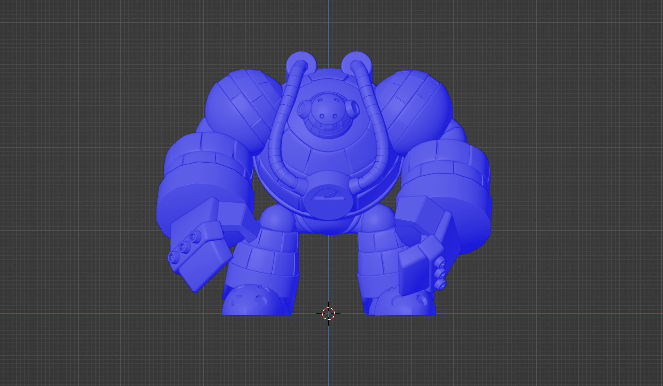 Frostman - Megaman 8 3D Model by Summerforce