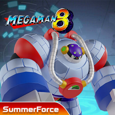 Frostman - Megaman 8 3D Model by Summerforce