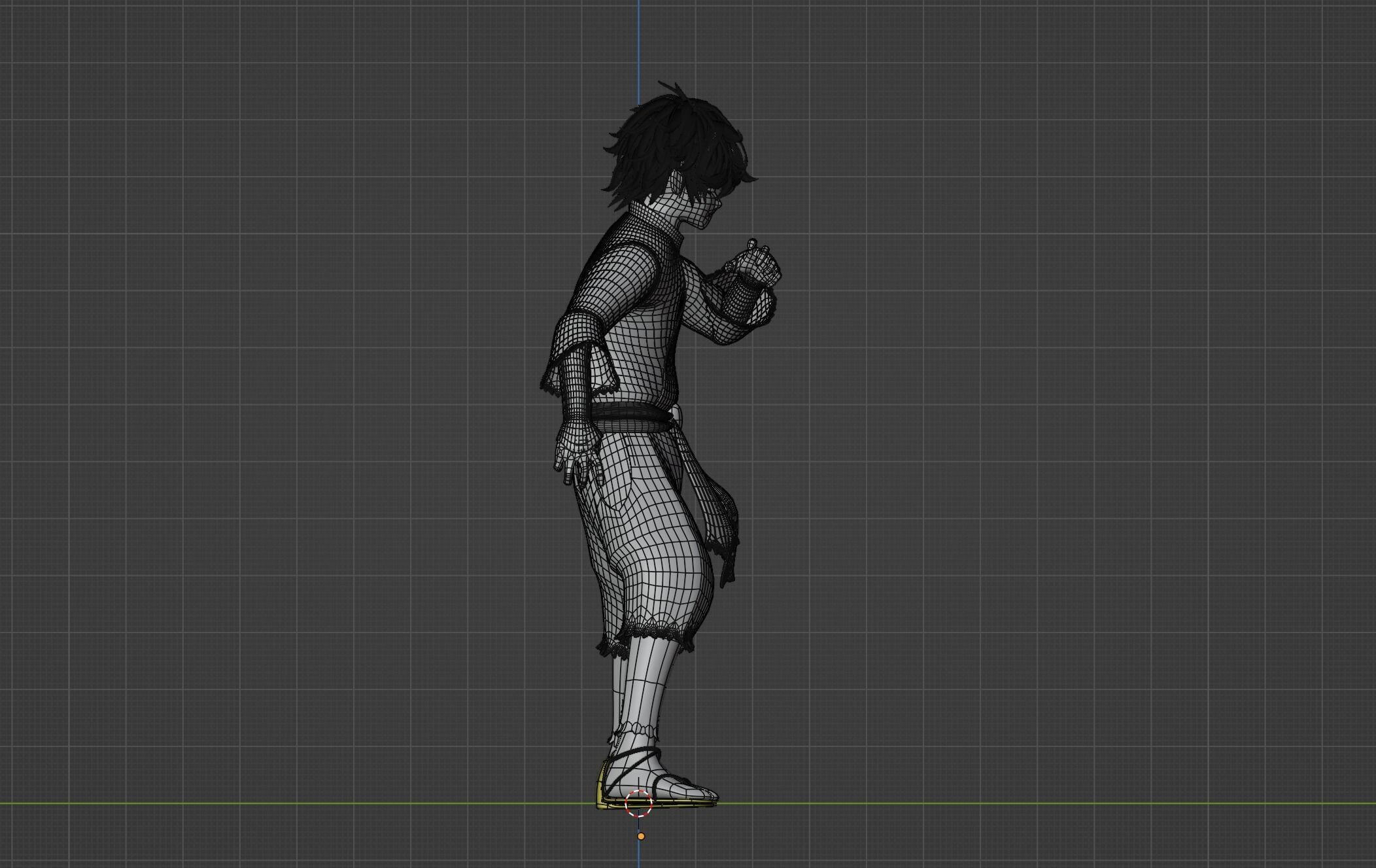 Gabimaru - Hells Paradise 3D Model by Summerforce