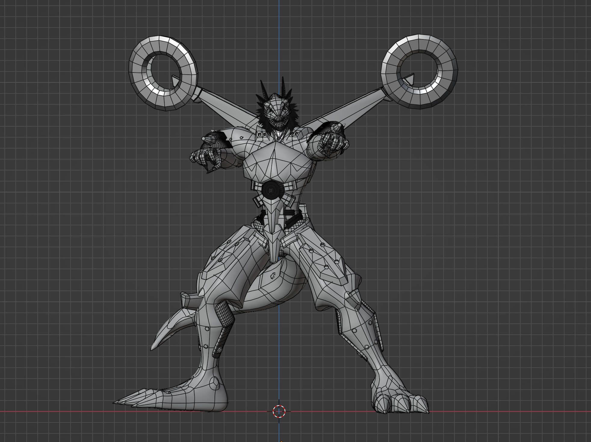 Gabumon Bond of Friendship - Digimon Last Evolution 3D Model by Summerforce