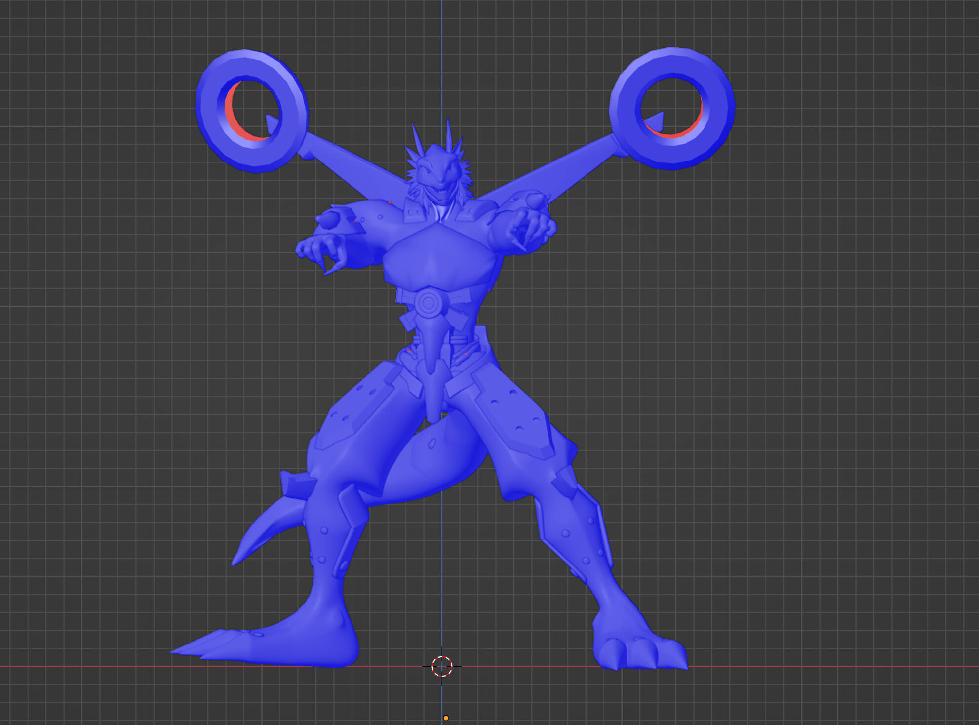 Gabumon Bond of Friendship - Digimon Last Evolution 3D Model by Summerforce