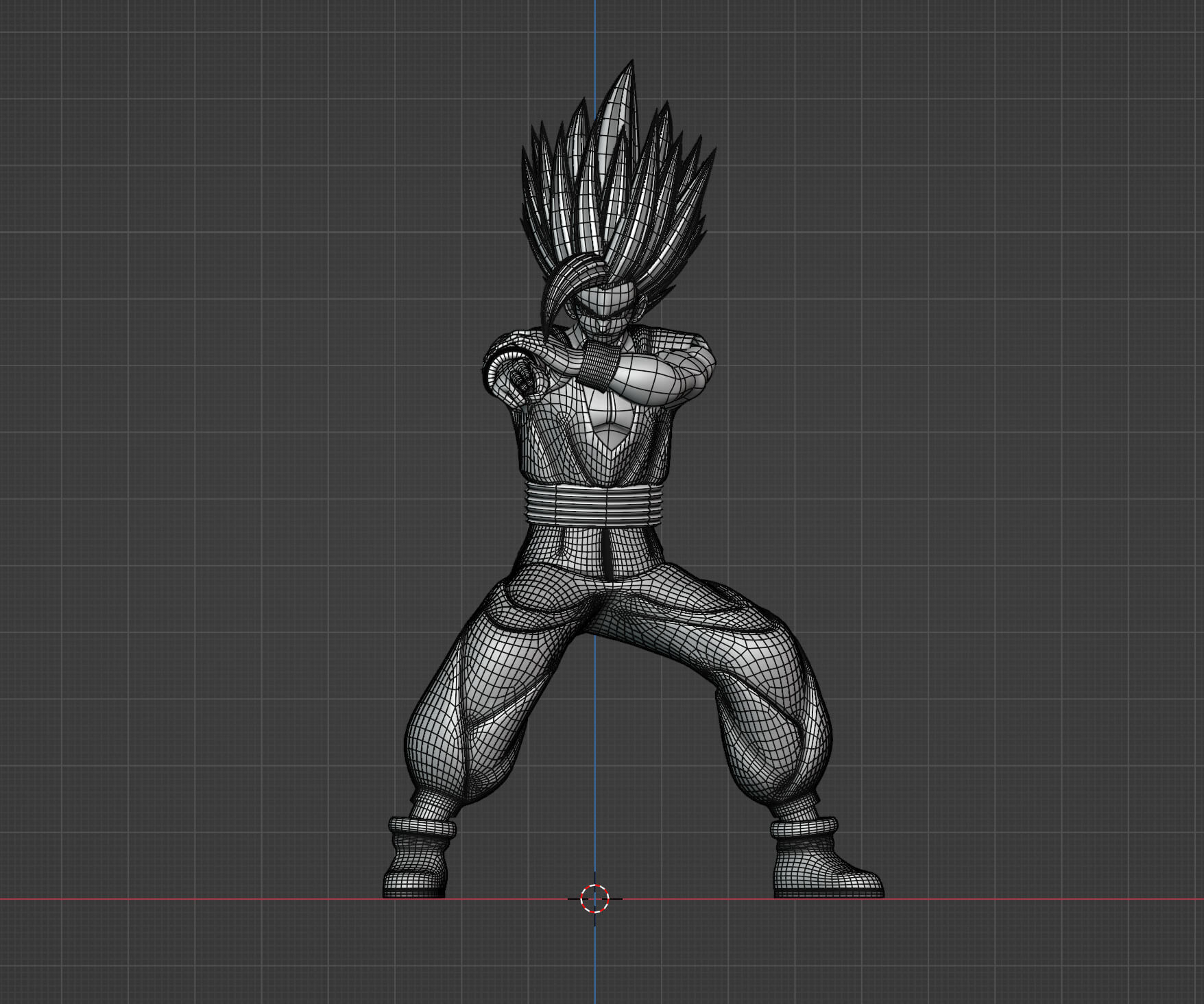 Gohan Beast - Dragon Ball Super 3D Model by Summerforce