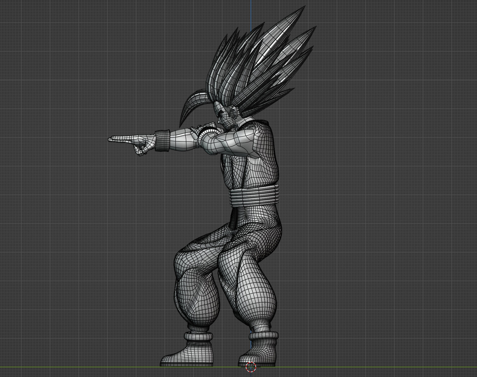 Gohan Beast - Dragon Ball Super 3D Model by Summerforce