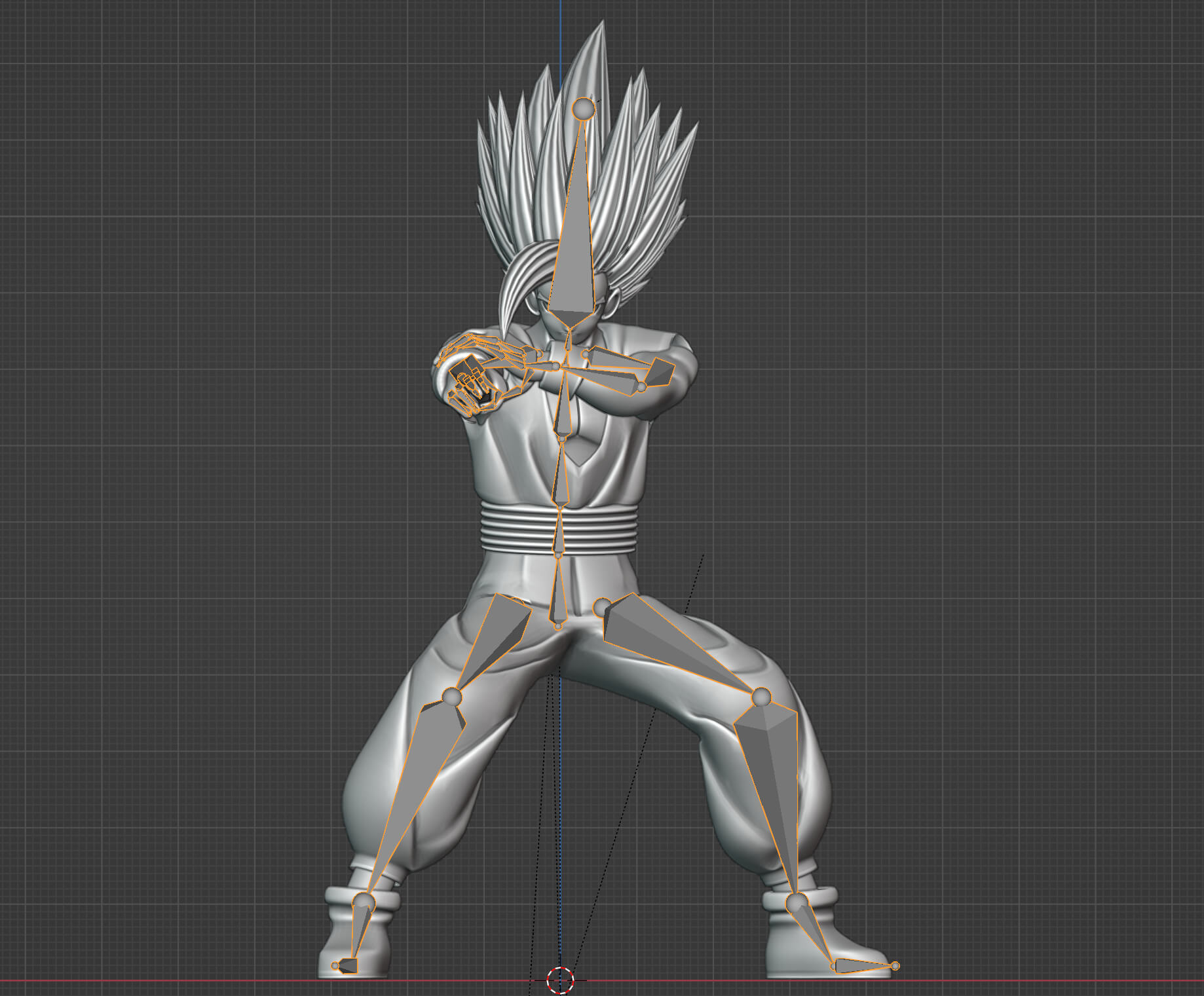 Gohan Beast - Dragon Ball Super 3D Model by Summerforce