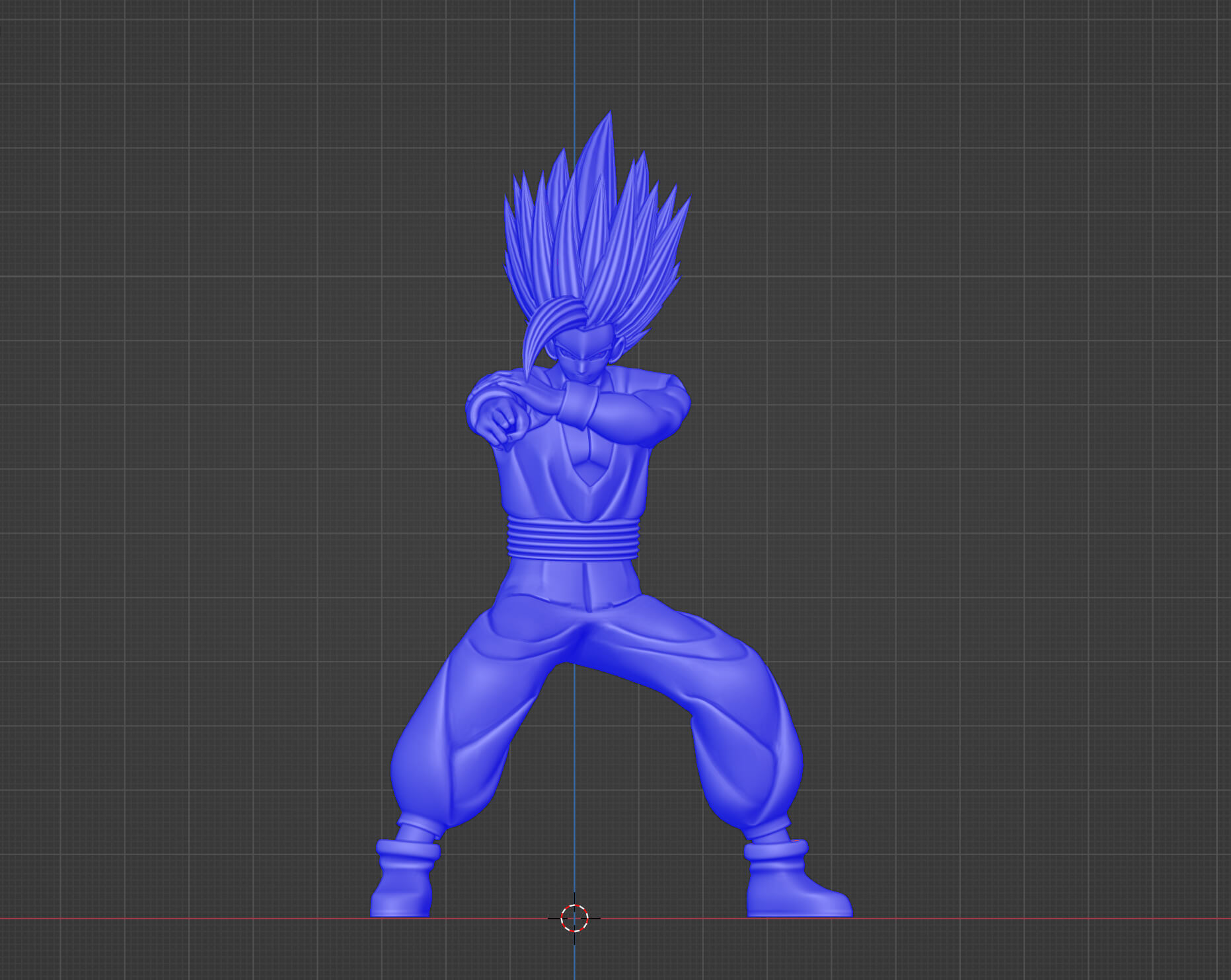 Gohan Beast - Dragon Ball Super 3D Model by Summerforce