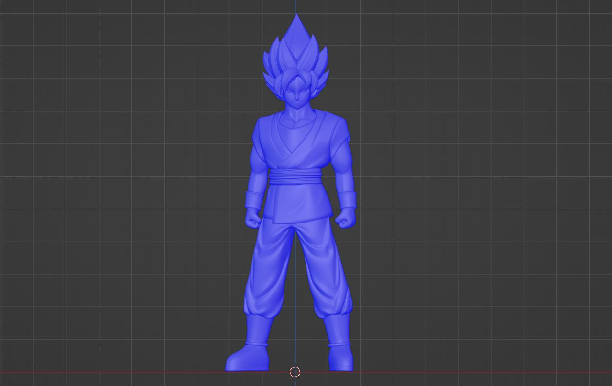 Goku Super Saiyan - Dragonball Daima 3D Model by Summerforce