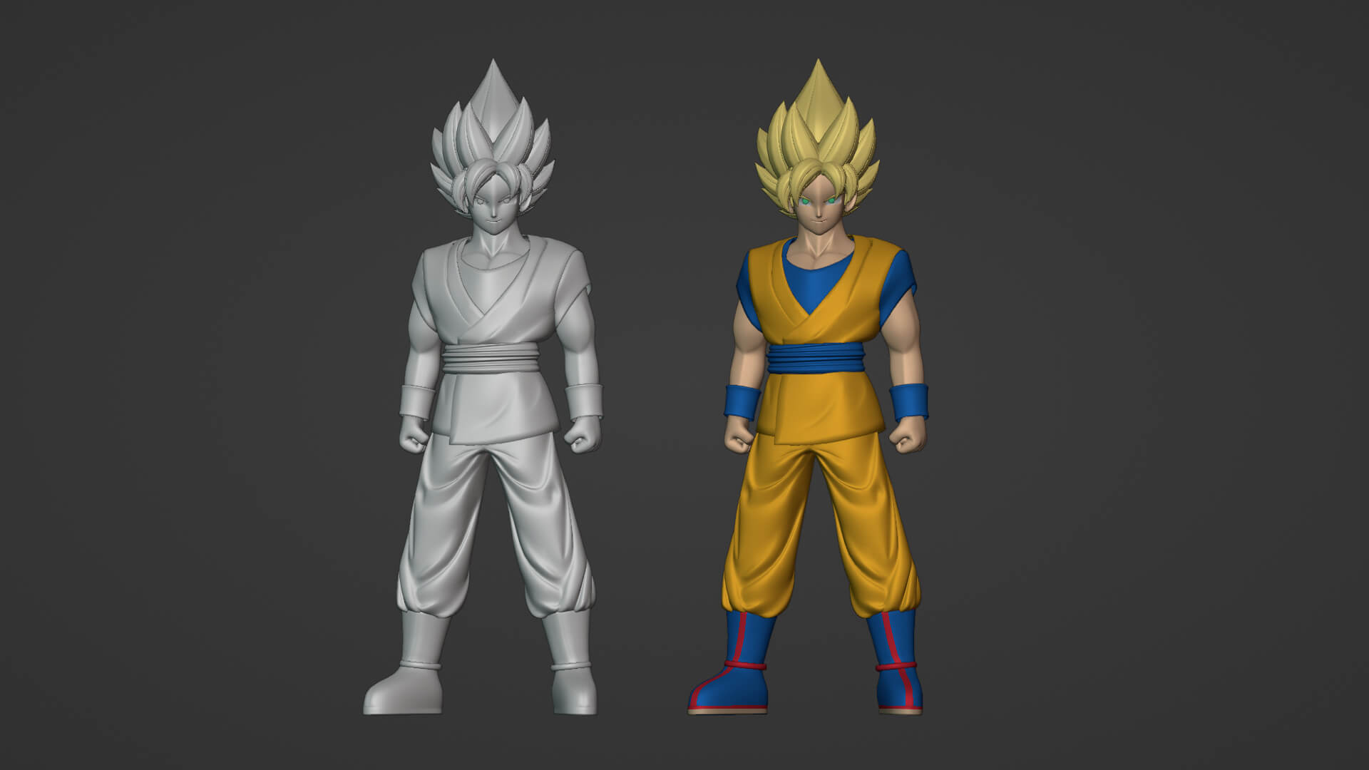 Goku Super Saiyan - Dragonball Daima 3D Model by Summerforce