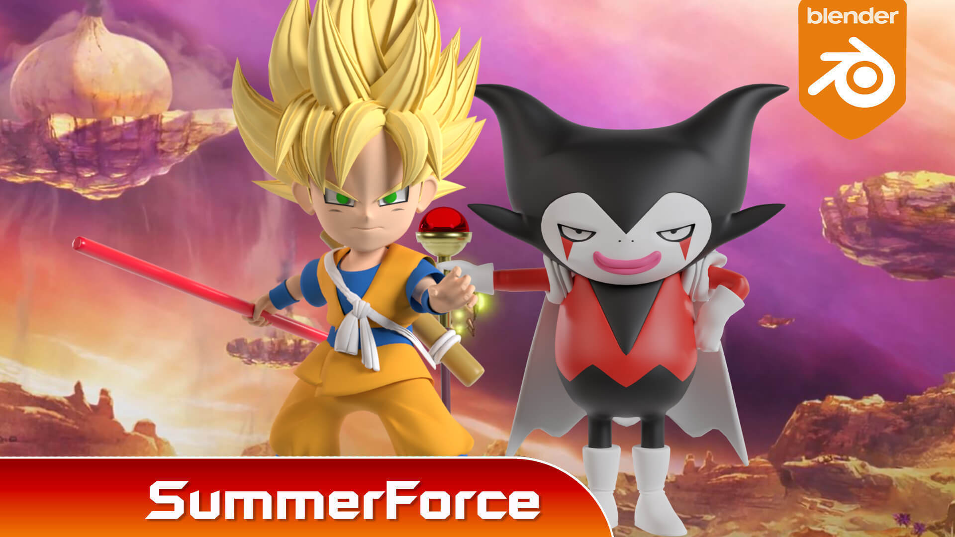 Gomah - Dragonball Daima 3D Model by Summerforce