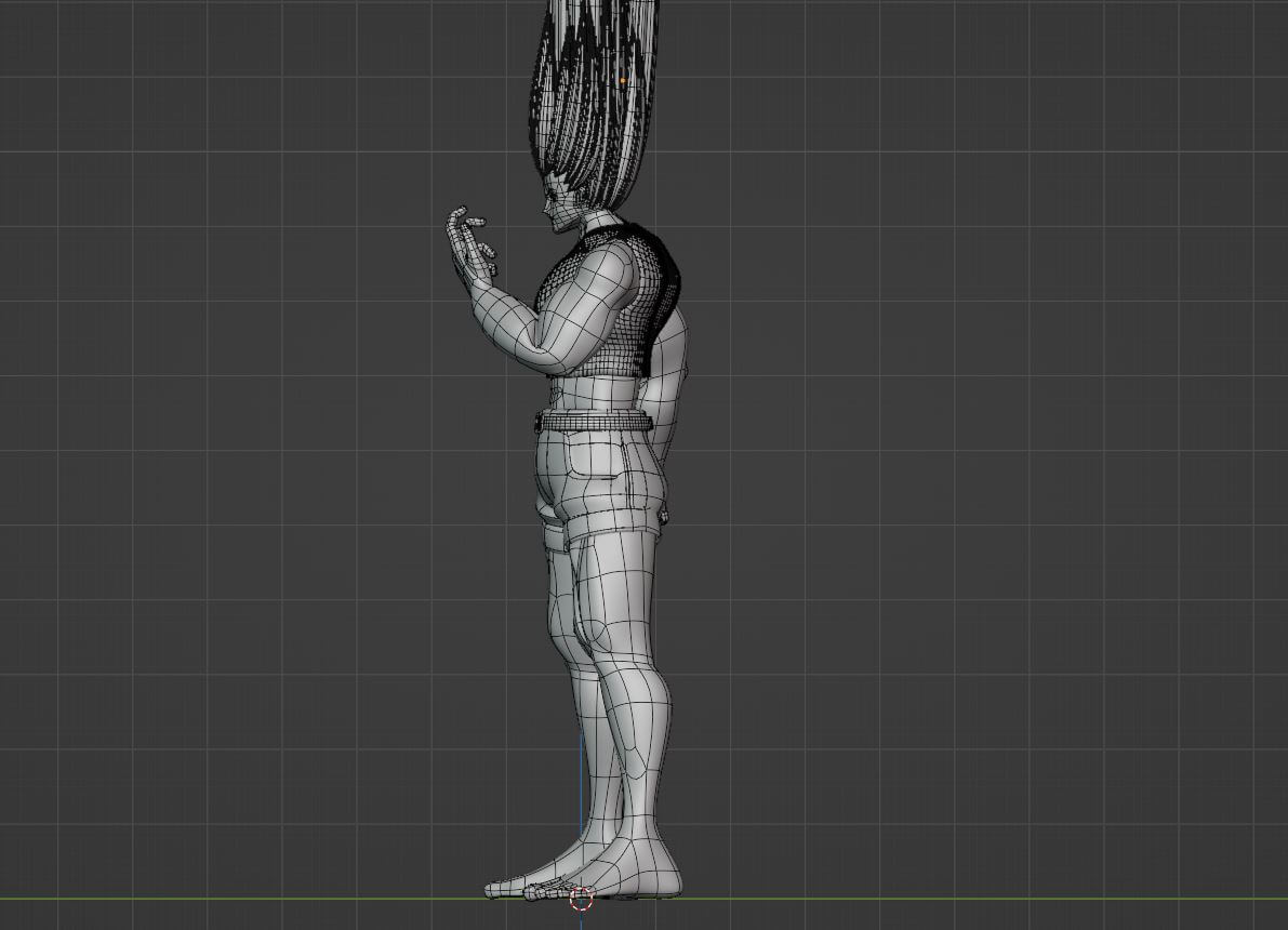 Gon Freecss - Hunter X Hunter 3D Model by Summerforce
