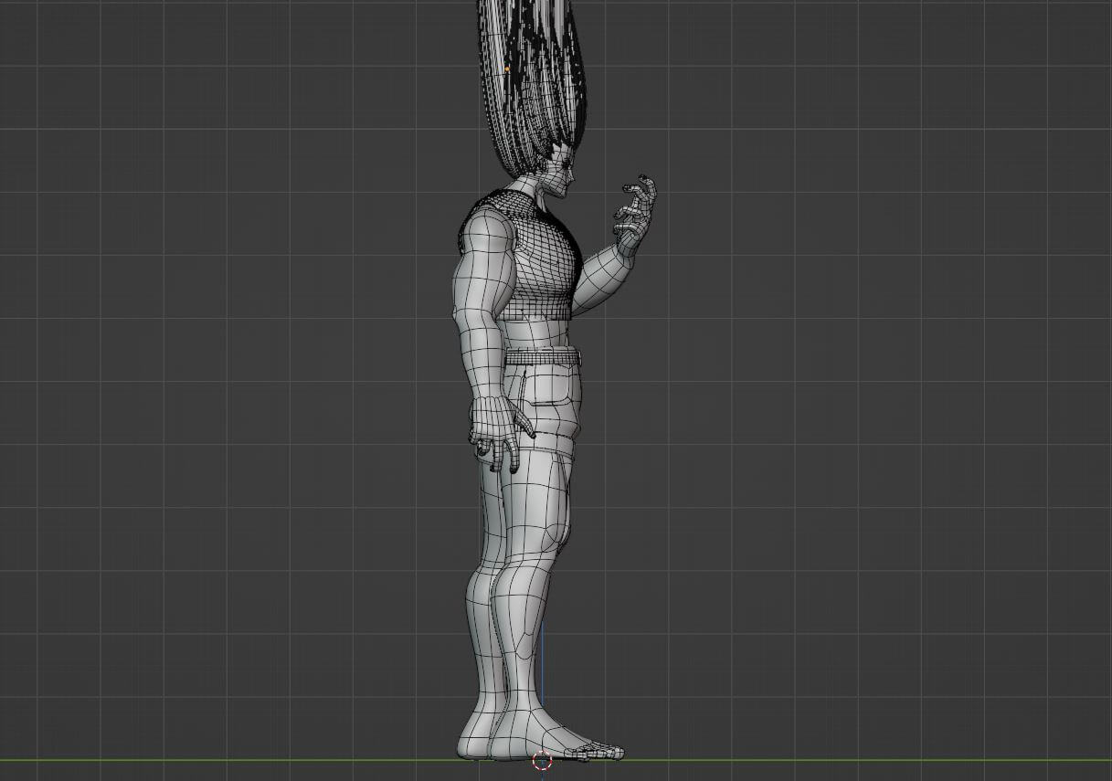 Gon Freecss - Hunter X Hunter 3D Model by Summerforce