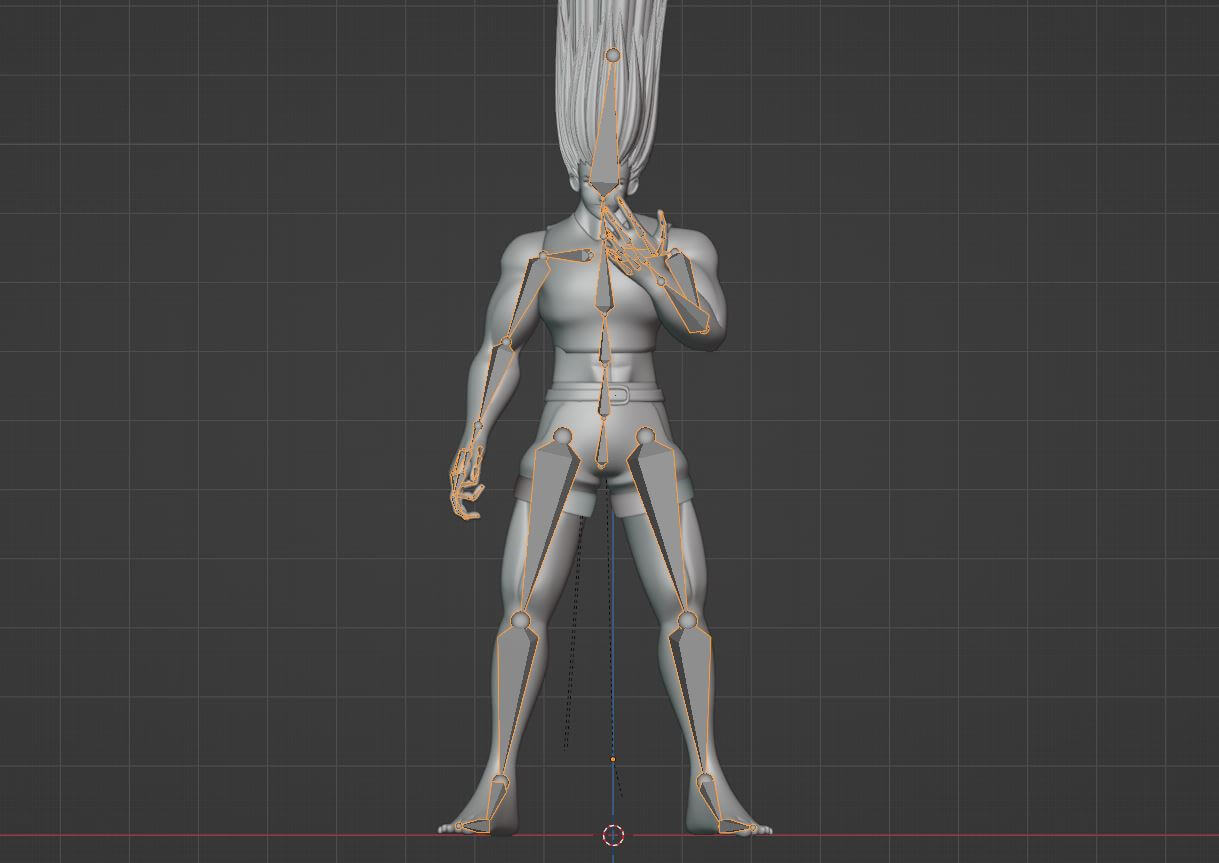 Gon Freecss - Hunter X Hunter 3D Model by Summerforce