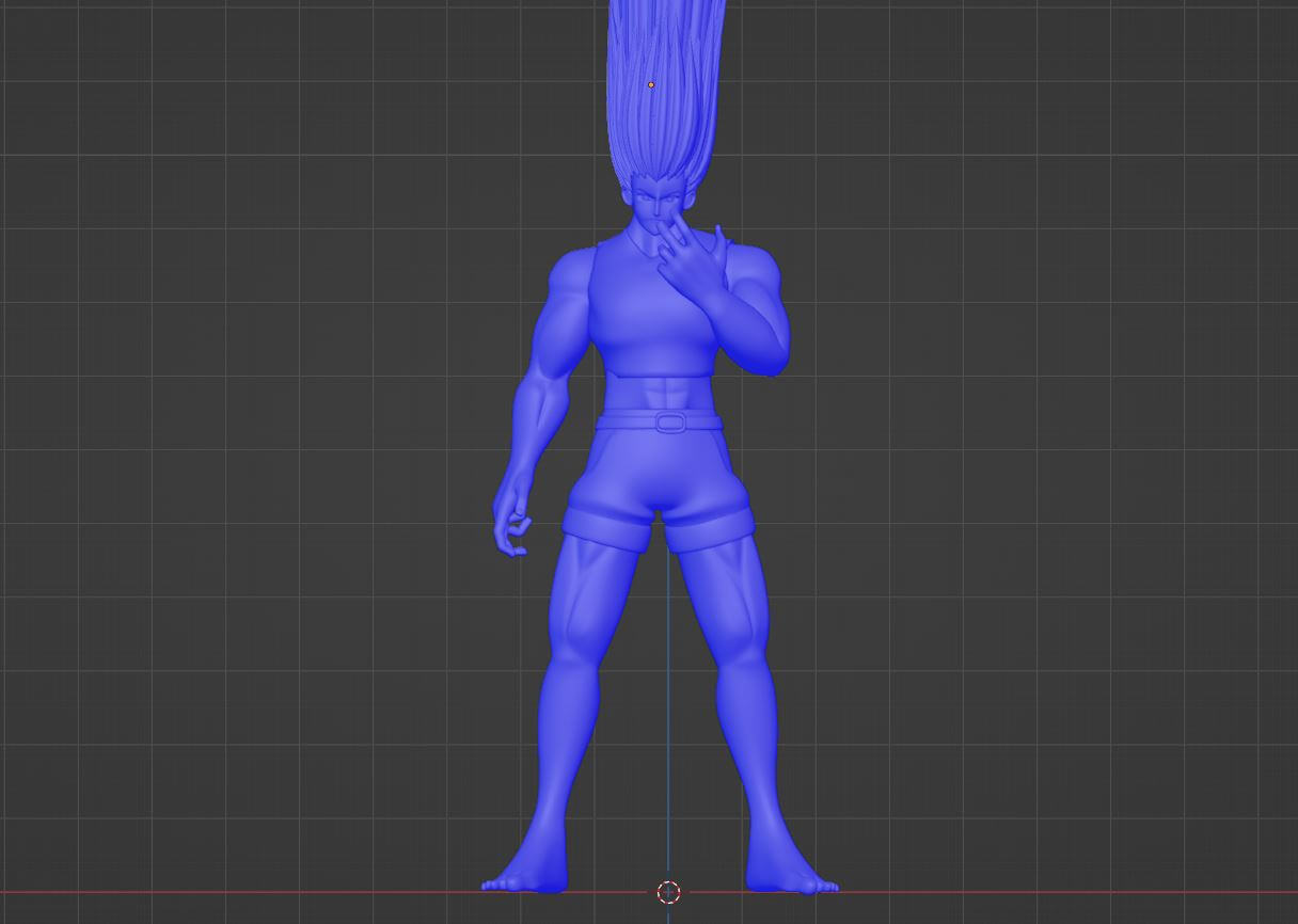 Gon Freecss - Hunter X Hunter 3D Model by Summerforce