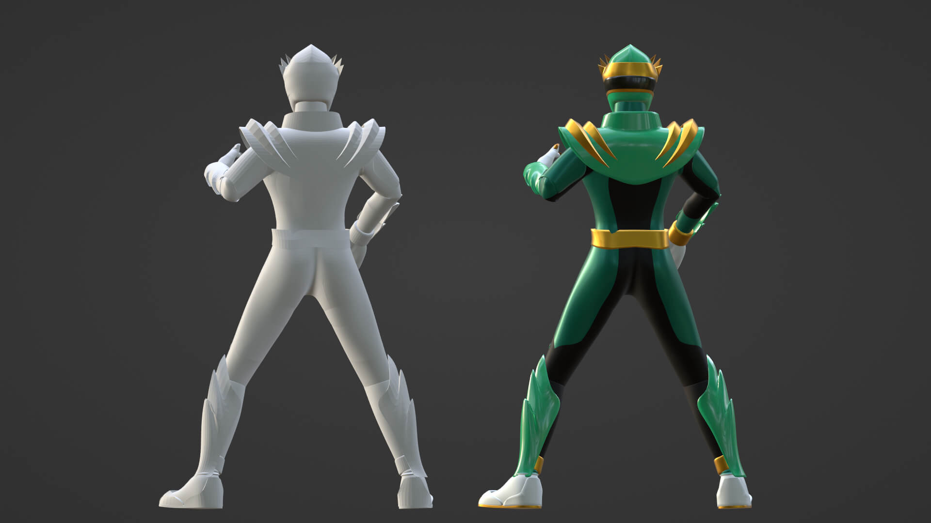 Gozyueagle - NO1 Sentai Gozyuger 3D Model by Summerforce