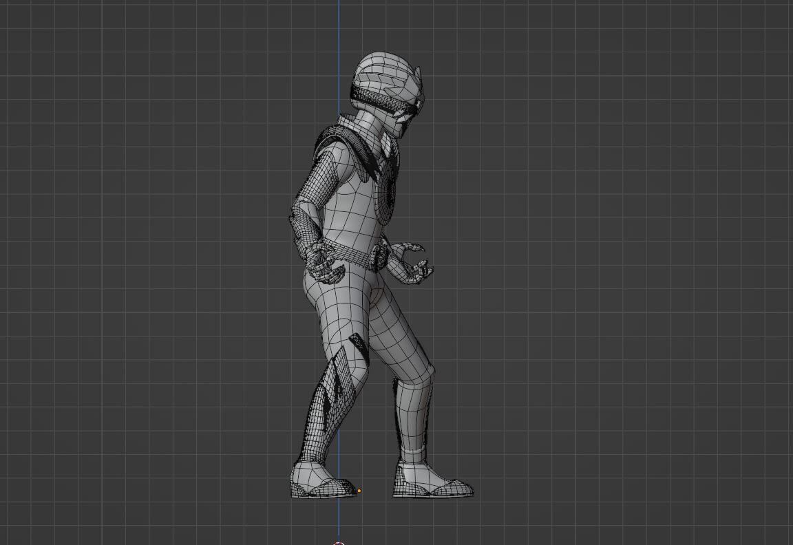 Gozyuleon - NO1 Sentai Gozyuger 3D Model by Summerforce