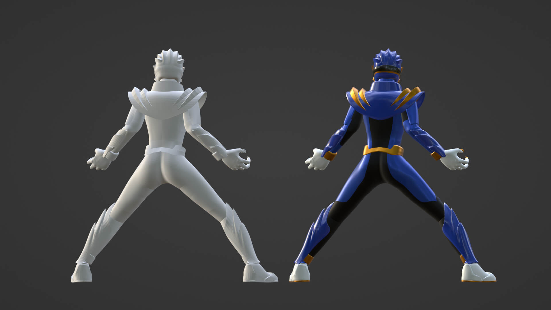 Gozyuleon - NO1 Sentai Gozyuger 3D Model by Summerforce