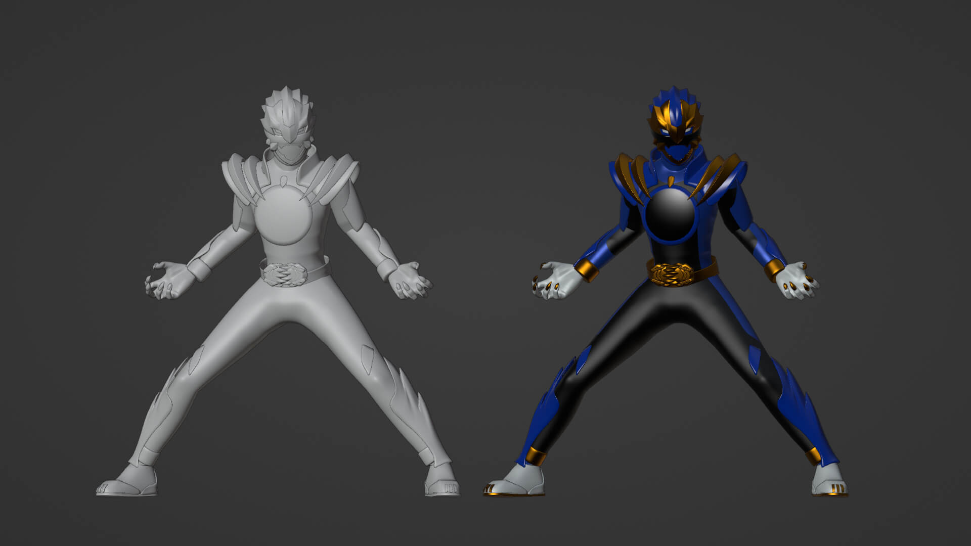 Gozyuleon - NO1 Sentai Gozyuger 3D Model by Summerforce