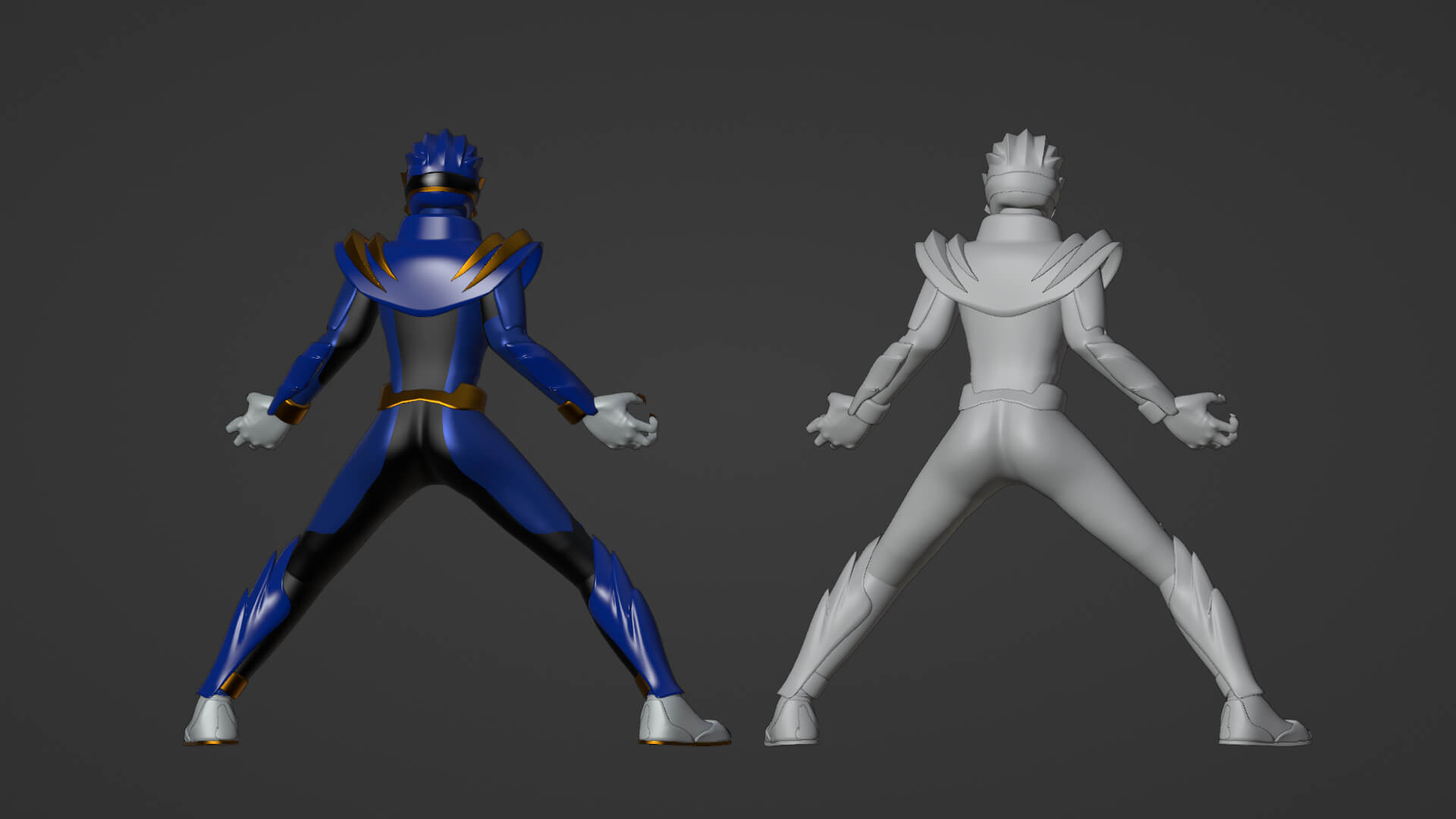 Gozyuleon - NO1 Sentai Gozyuger 3D Model by Summerforce