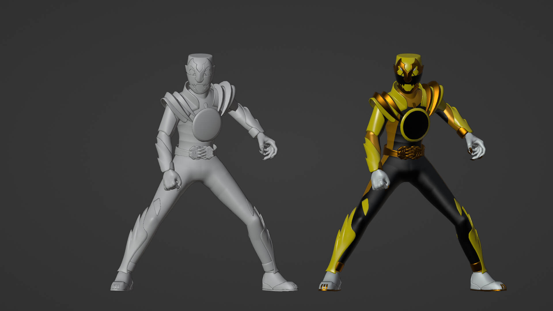 Gozyutyranno - NO1 Sentai Gozyuger 3D Model by Summerforce