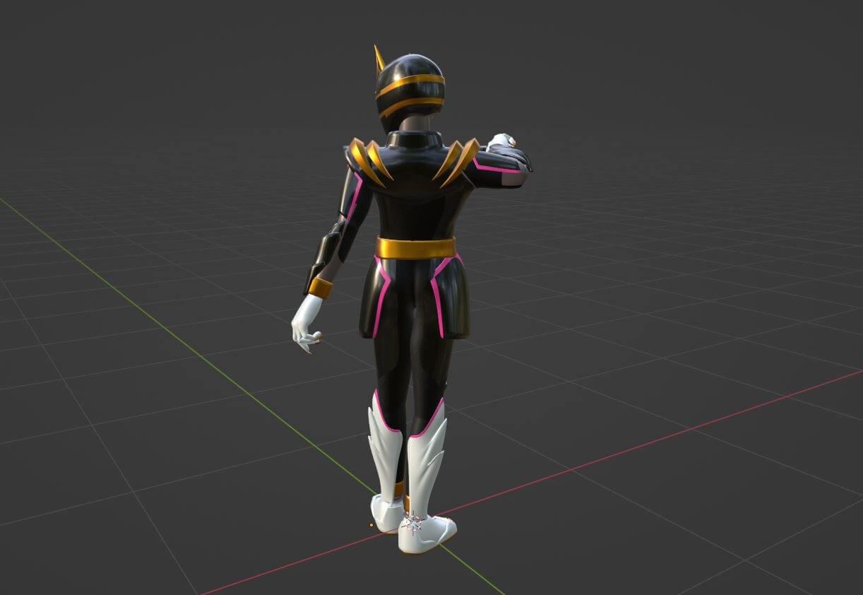 Gozyuunicorn - NO1 Sentai Gozyuger 3D Model by Summerforce
