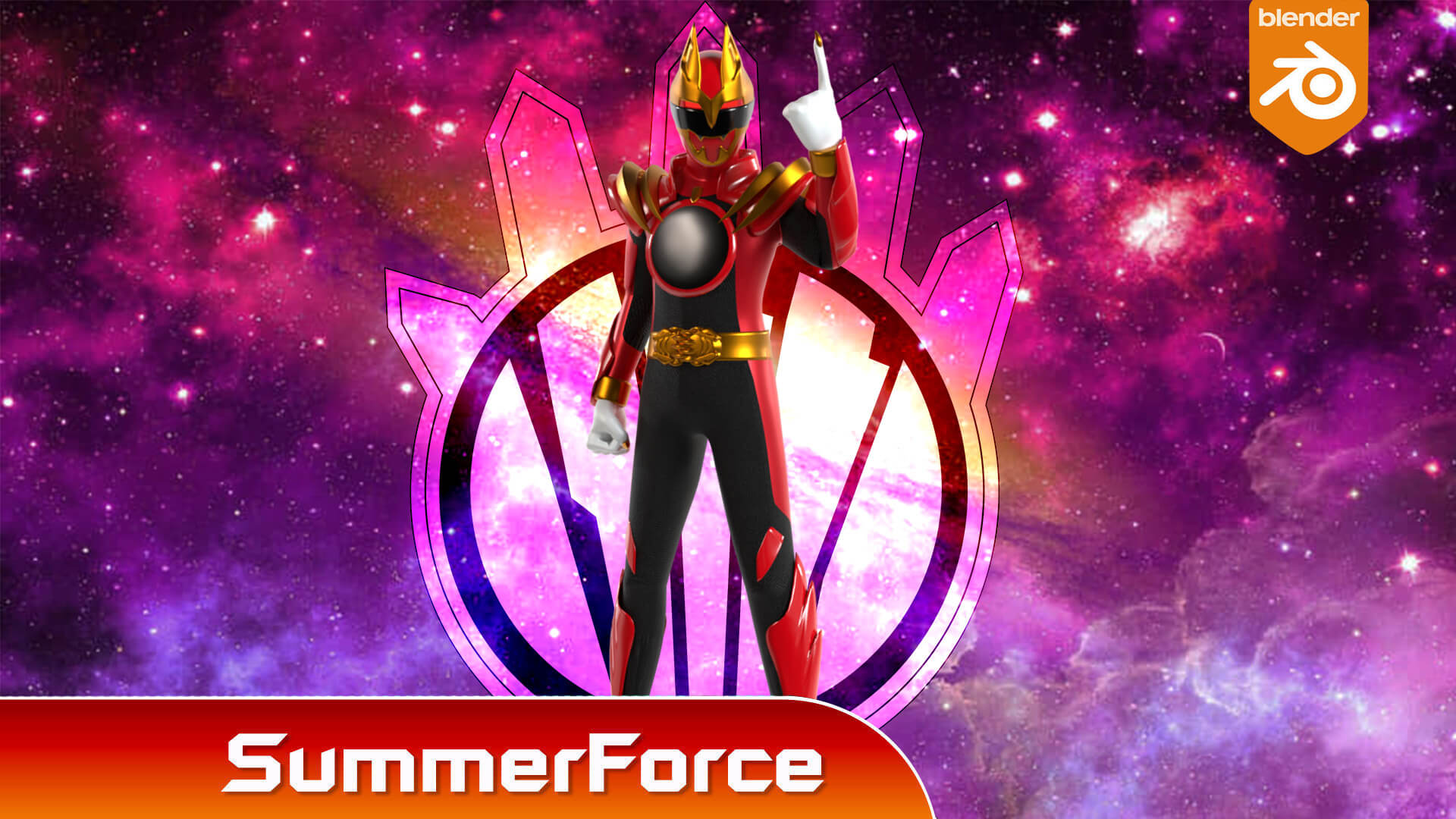 Gozyuwolf - NO1 Sentai Gozyuger 3D Model by Summerforce