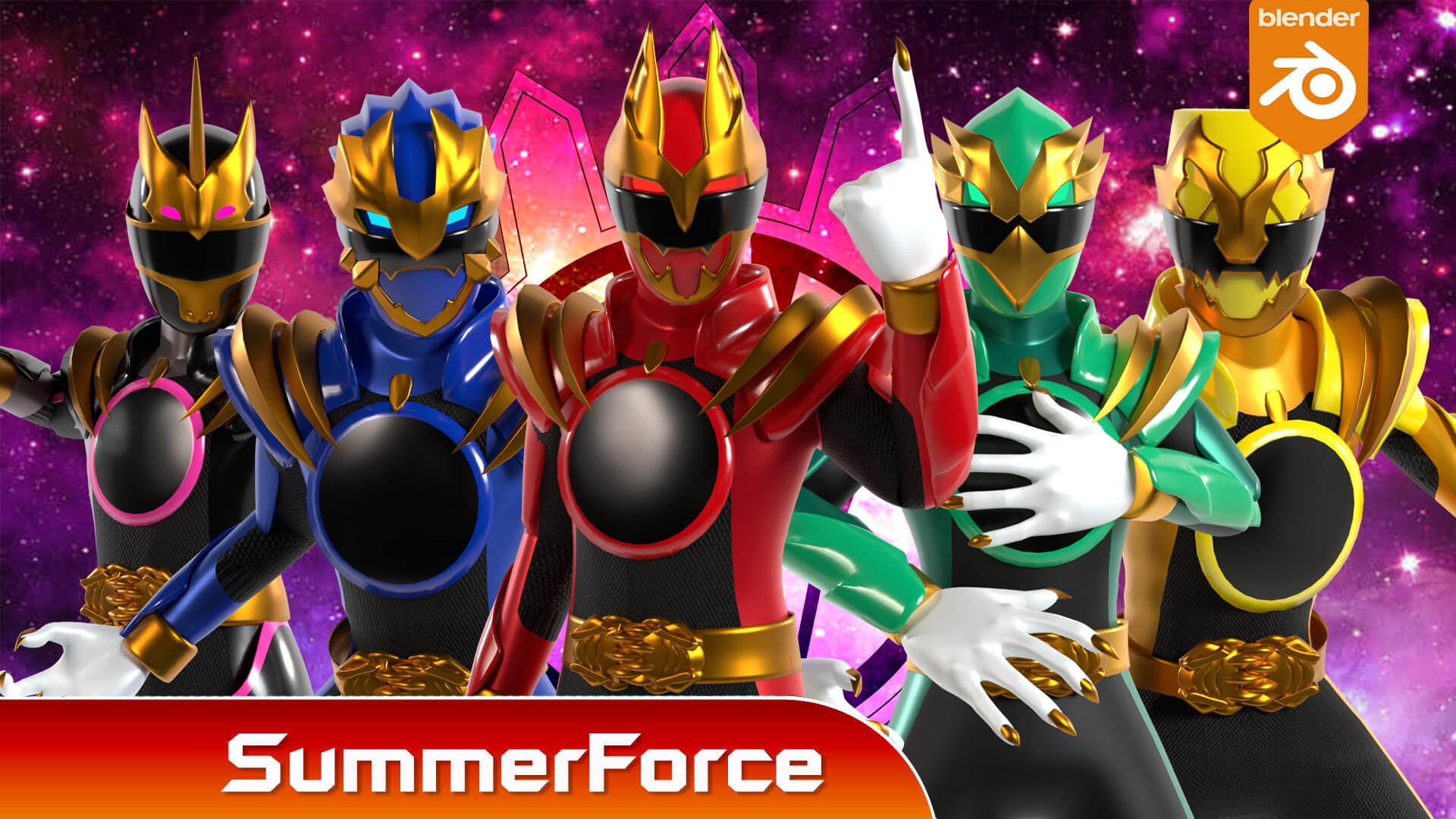 Gozyuwolf - NO1 Sentai Gozyuger 3D Model by Summerforce