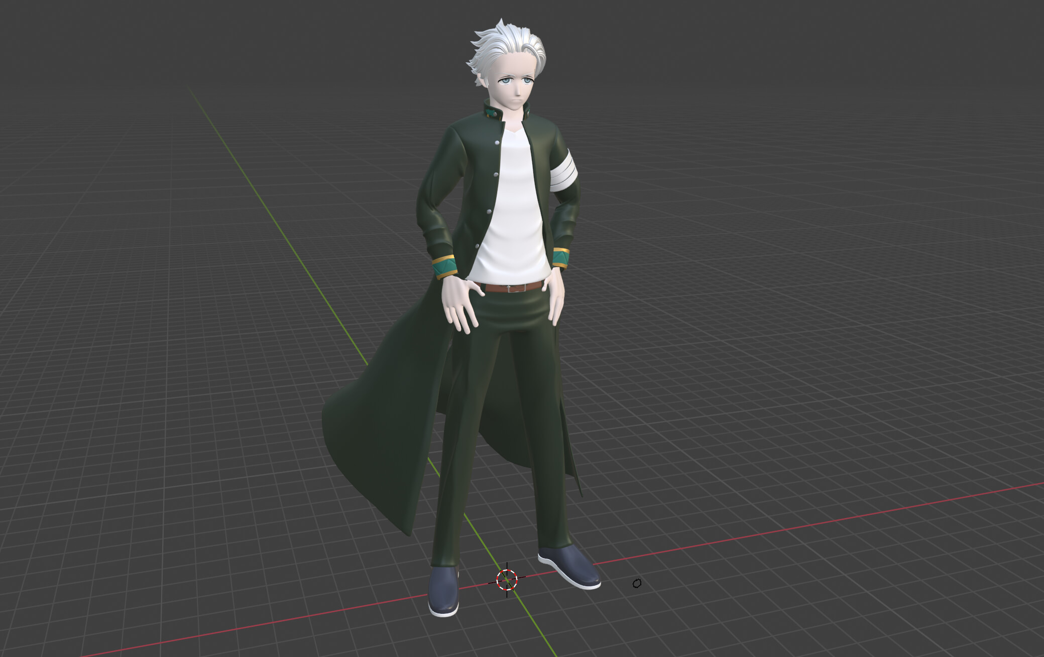 Hajime Umemiya - Wind Breaker 3D Model by Summerforce