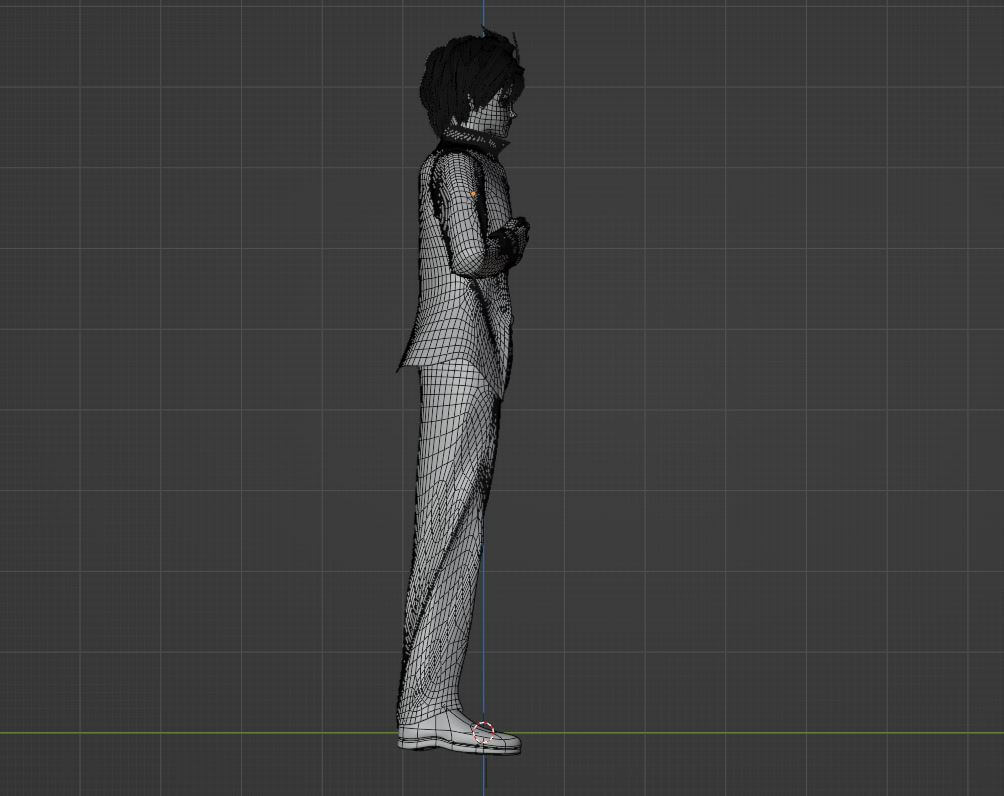 Haruka Sakura - Wind Breaker 3D Model by Summerforce