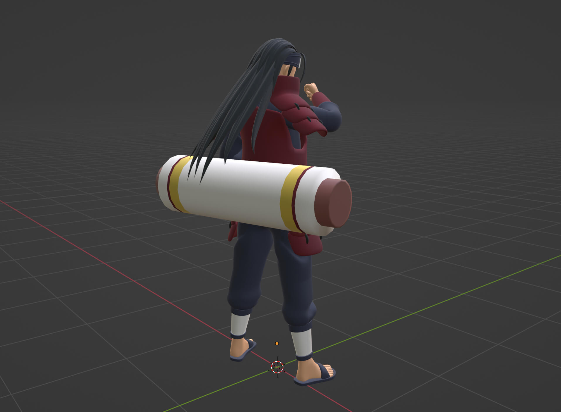 Hashirama Senju - Naruto Shippuden 3D Model by Summerforce