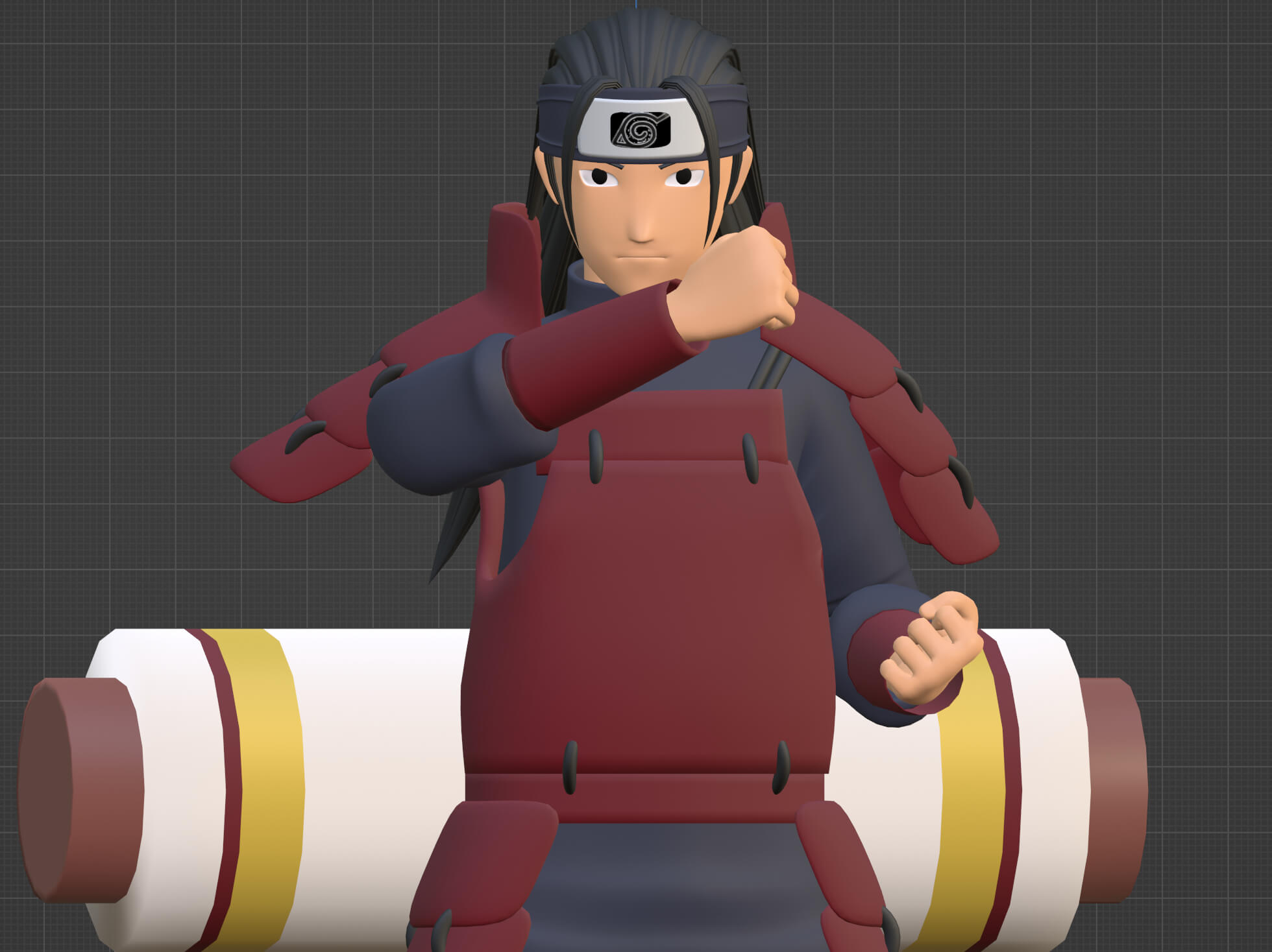 Hashirama Senju - Naruto Shippuden 3D Model by Summerforce