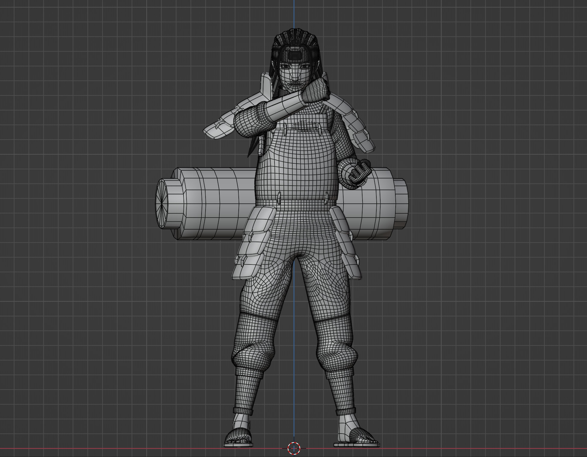 Hashirama Senju - Naruto Shippuden 3D Model by Summerforce