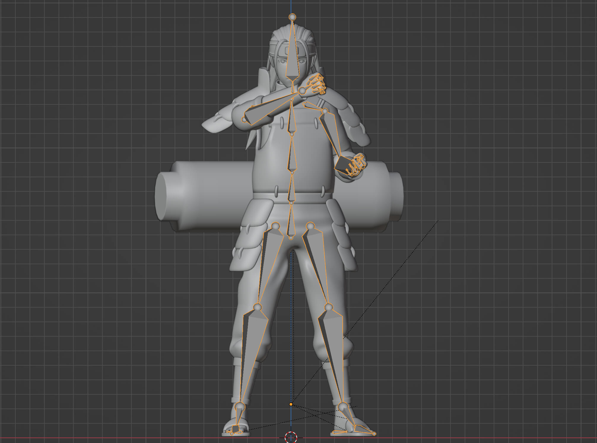 Hashirama Senju - Naruto Shippuden 3D Model by Summerforce