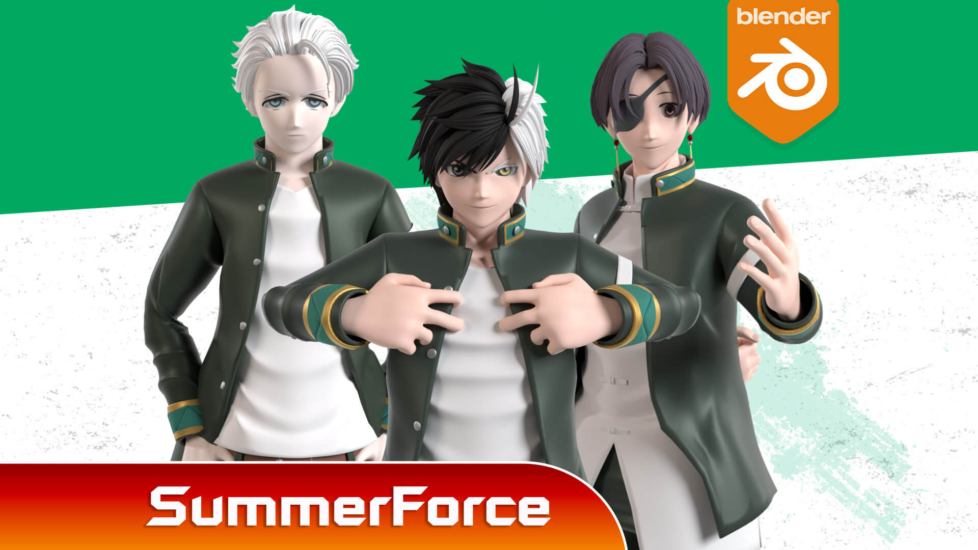 Hayato Suo - Wind Breaker 3D Model by Summerforce