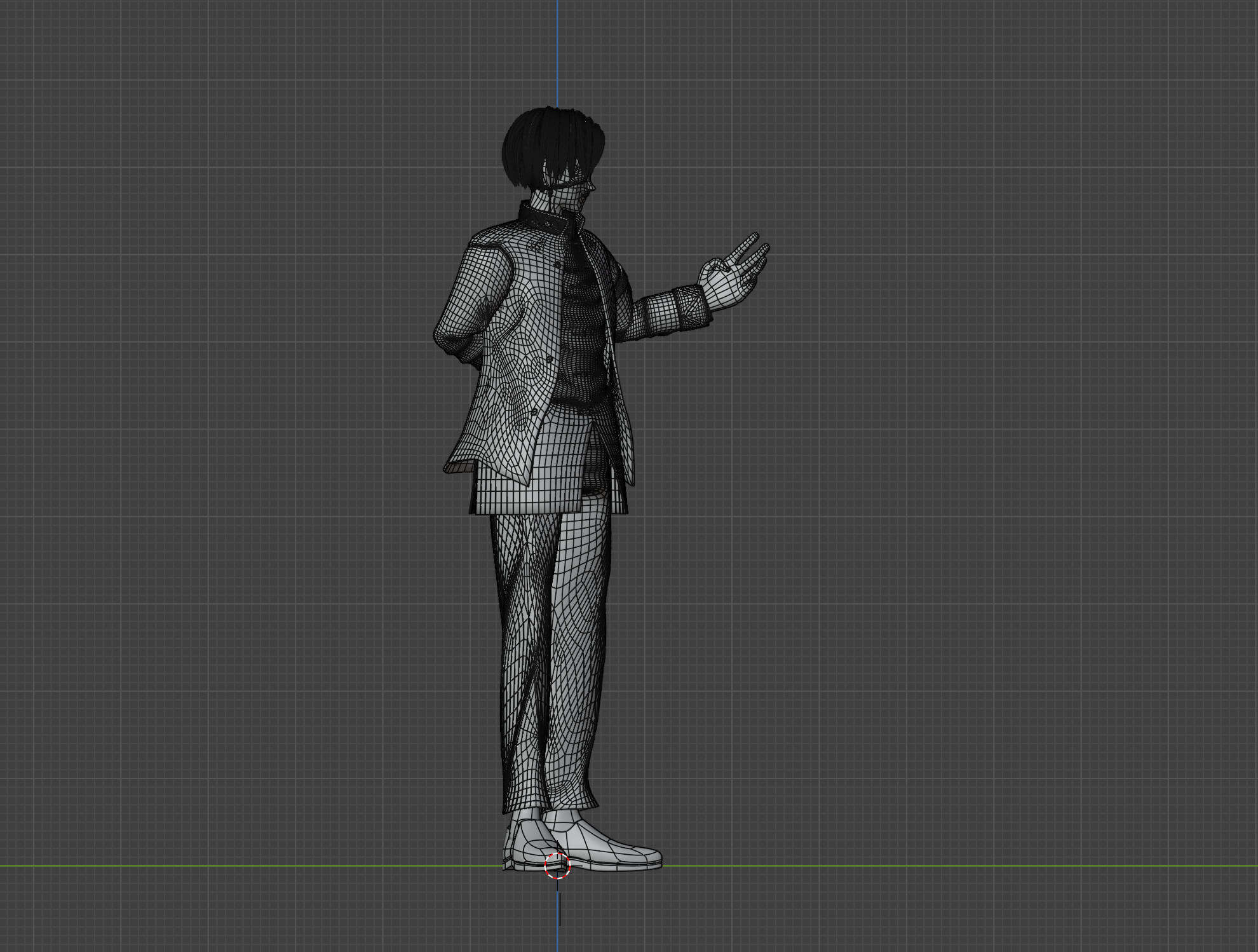 Hayato Suo - Wind Breaker 3D Model by Summerforce