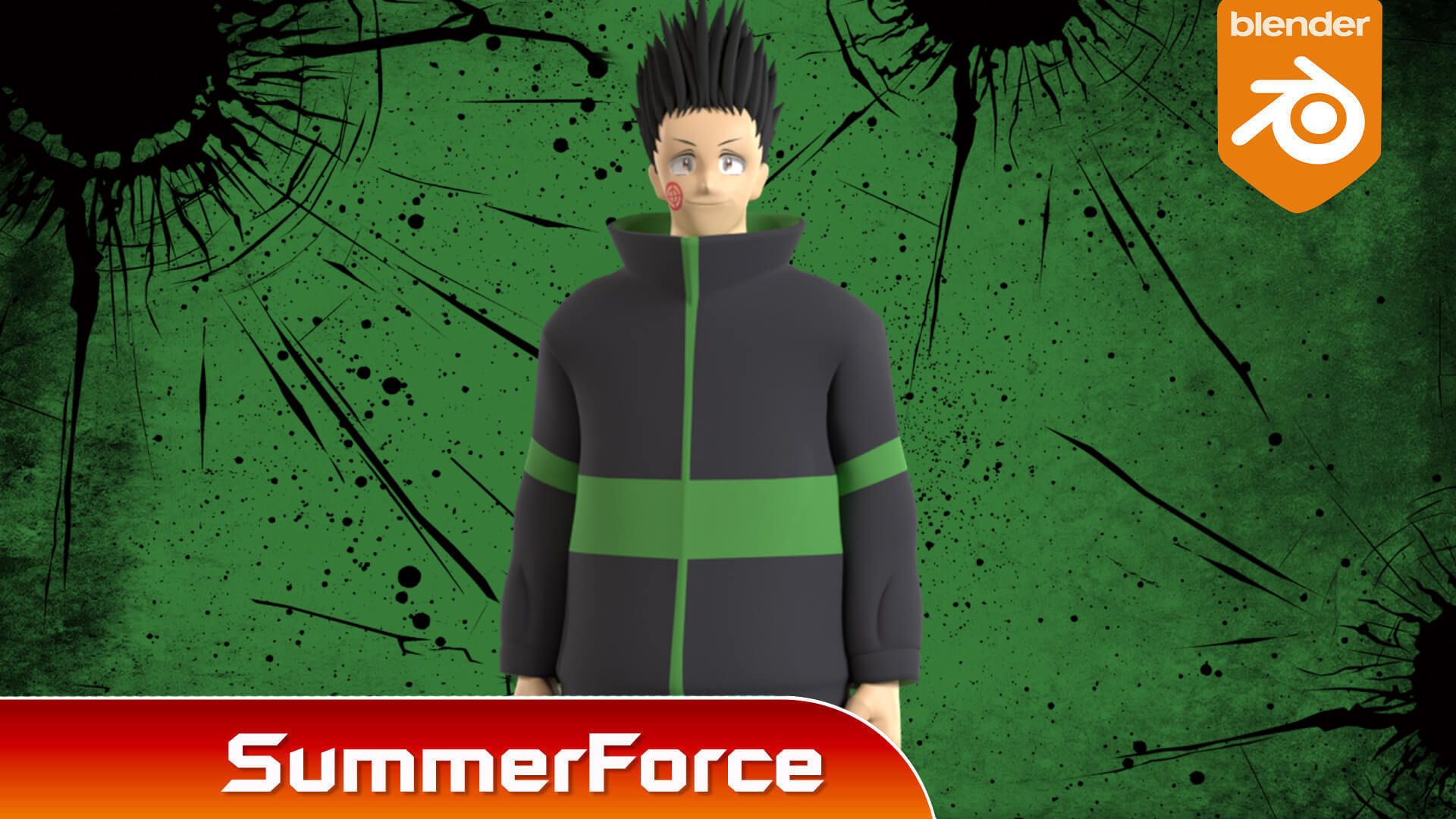 Heisuke Mashimo - Sakamoto Days 3D Model by Summerforce