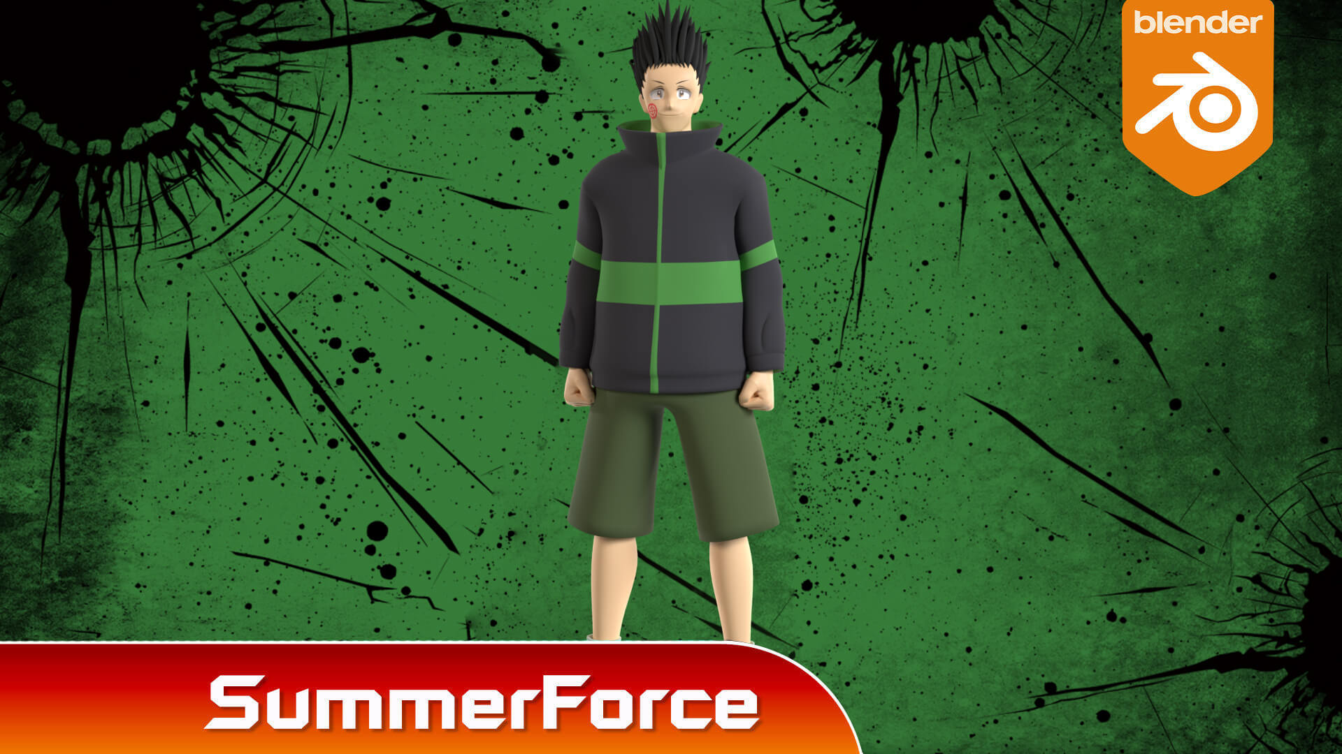 Heisuke Mashimo - Sakamoto Days 3D Model by Summerforce