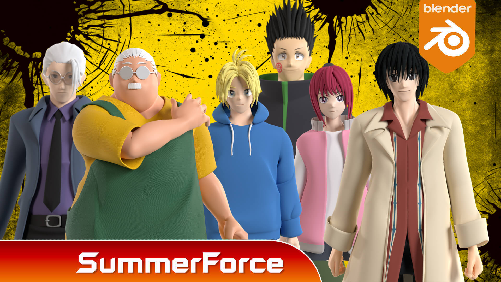 Heisuke Mashimo - Sakamoto Days 3D Model by Summerforce