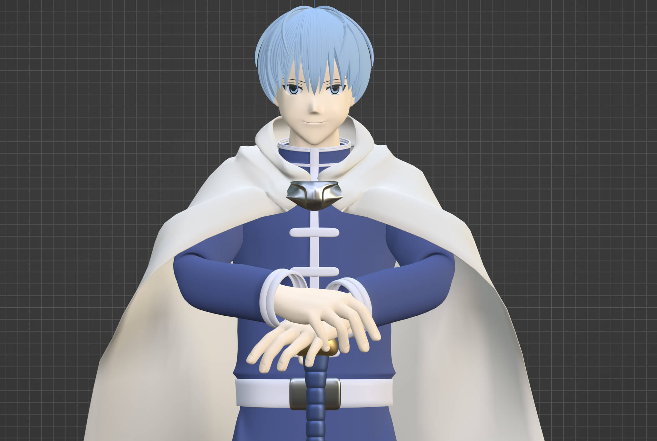 Himmel - Frieren Beyond Journey End 3D Model by Summerforce