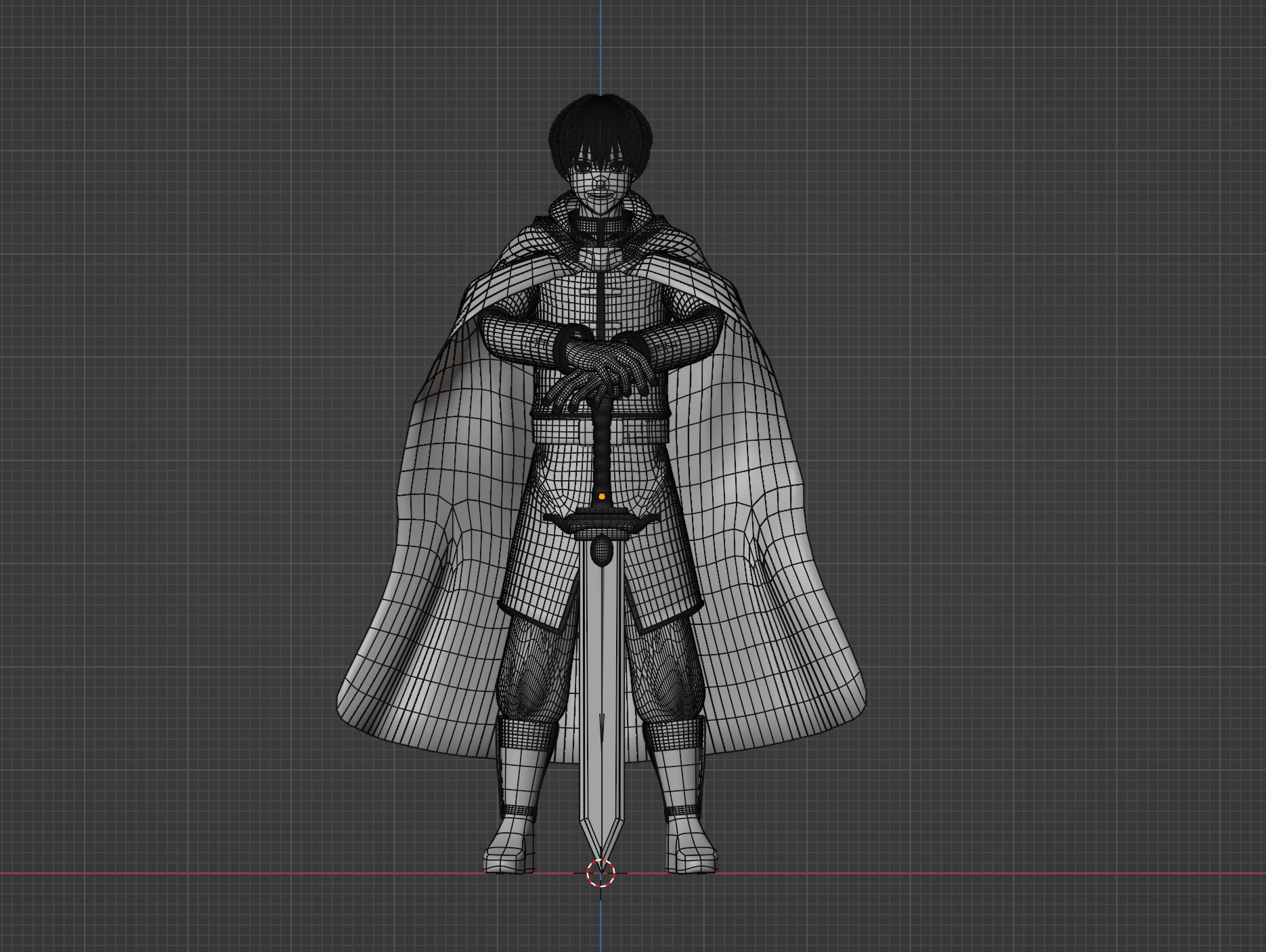 Himmel - Frieren Beyond Journey End 3D Model by Summerforce