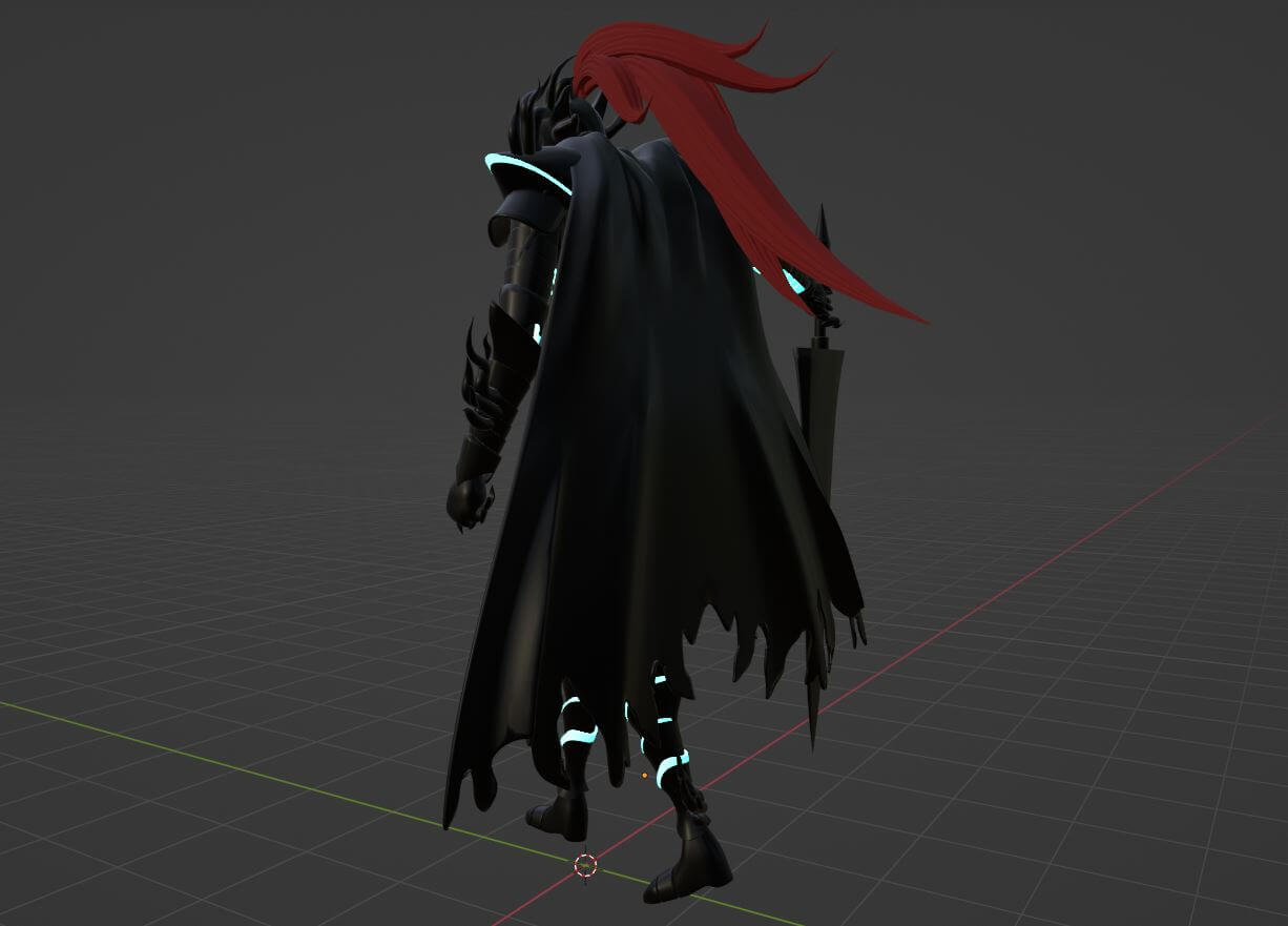 Igris Shadow - Solo Leveling 3D Model by Summerforce