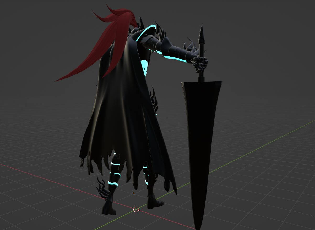 Igris Shadow - Solo Leveling 3D Model by Summerforce