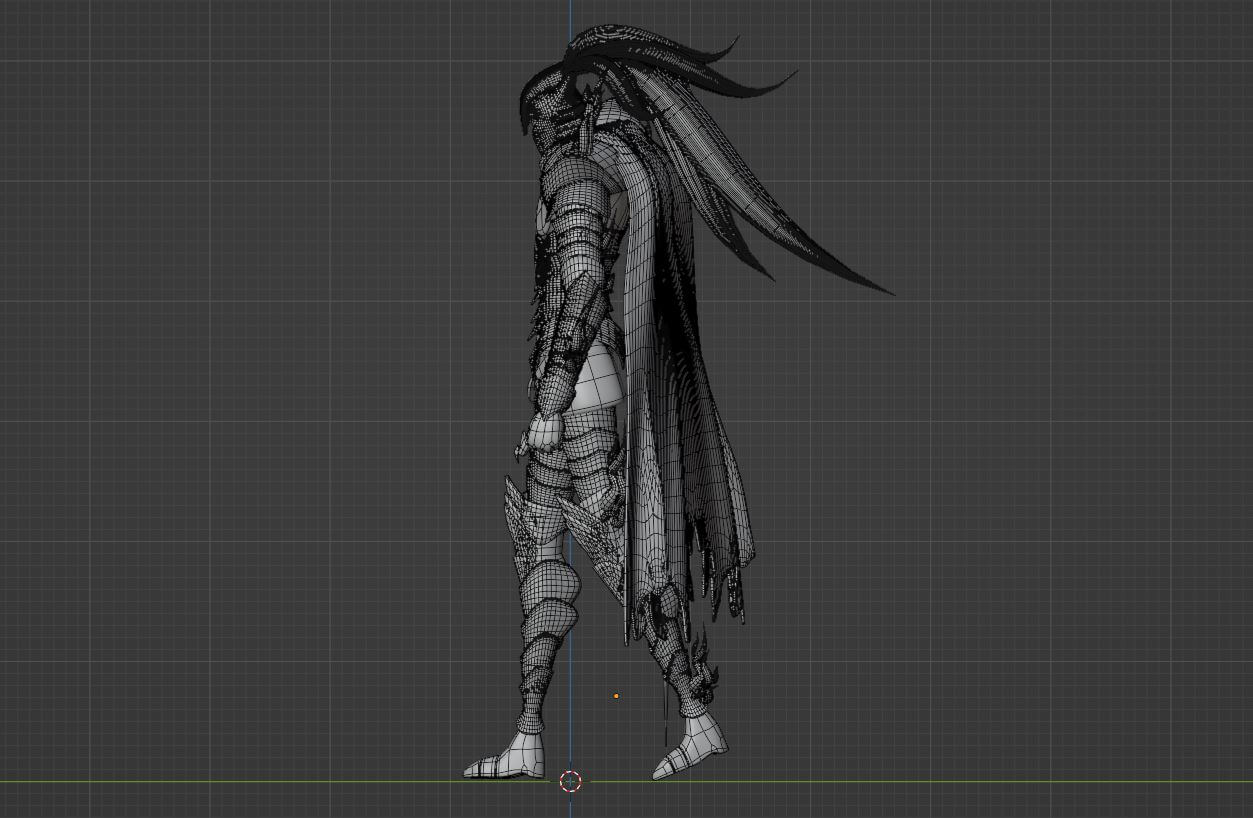 Igris Shadow - Solo Leveling 3D Model by Summerforce