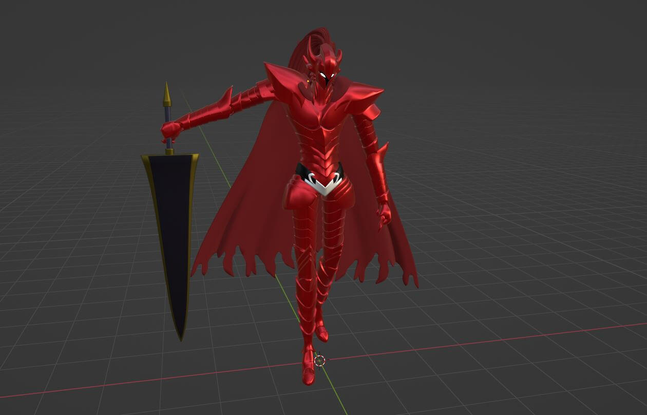 Igris - Solo Leveling 3D Model by Summerforce